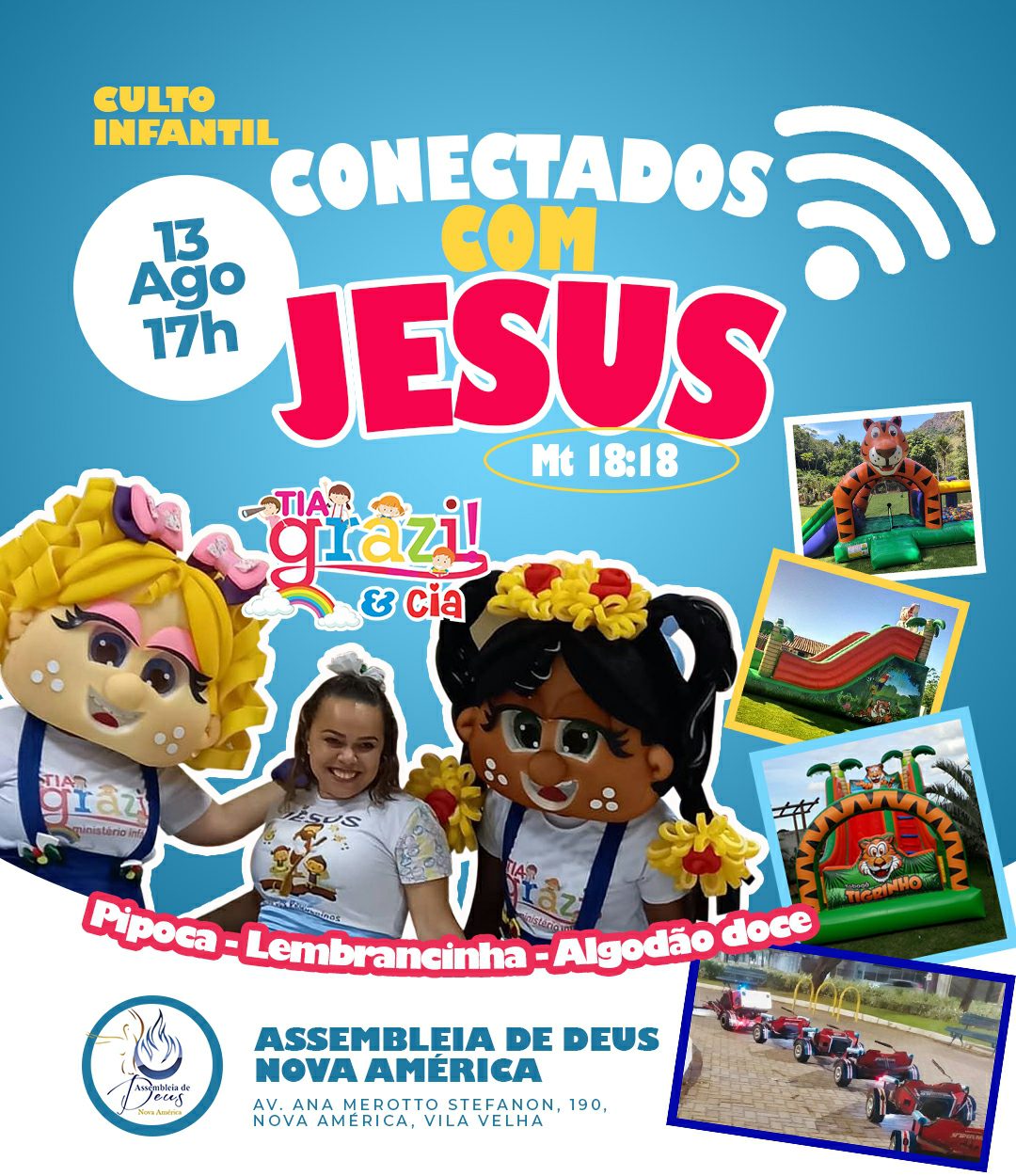 CONECTADOS COM JESUS - MT 18.18